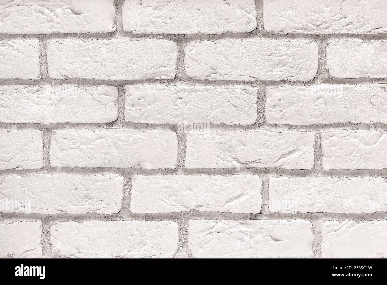 Texture de mur de brique blanche Banque de photographies et d’images à ...