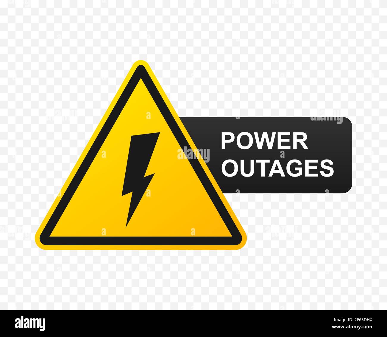 Coupure de courant électrique Banque d'images vectorielles - Alamy