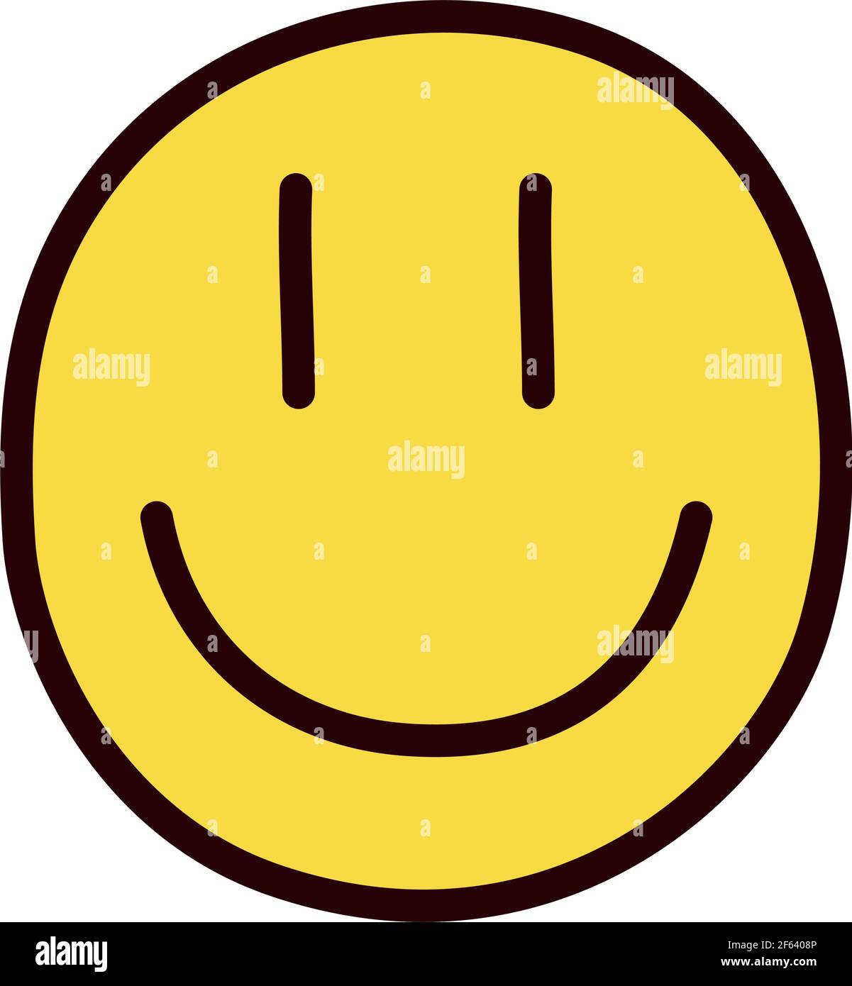 visage emoji souriant en arrière-plan Image Vectorielle Stock - Alamy