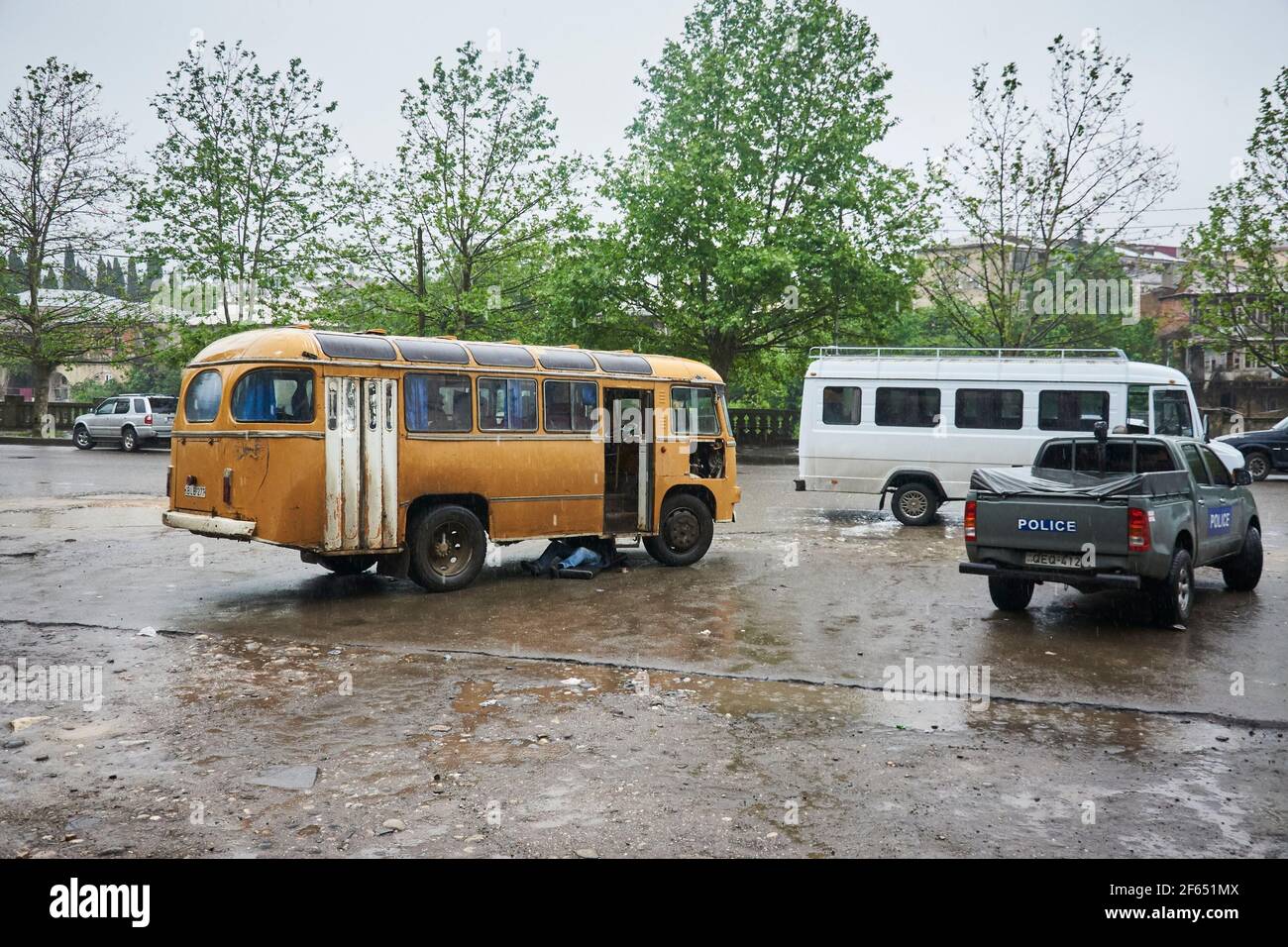 Soviet bus Banque de photographies et d’images à haute résolution - Alamy