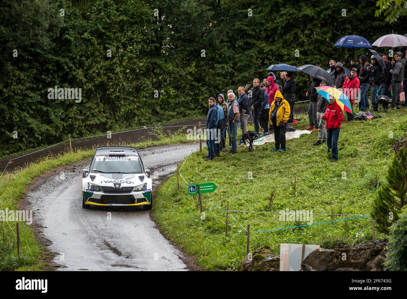 03 MARTIN Charles SALVA Thierry Skoda Fabia action pendant le ...