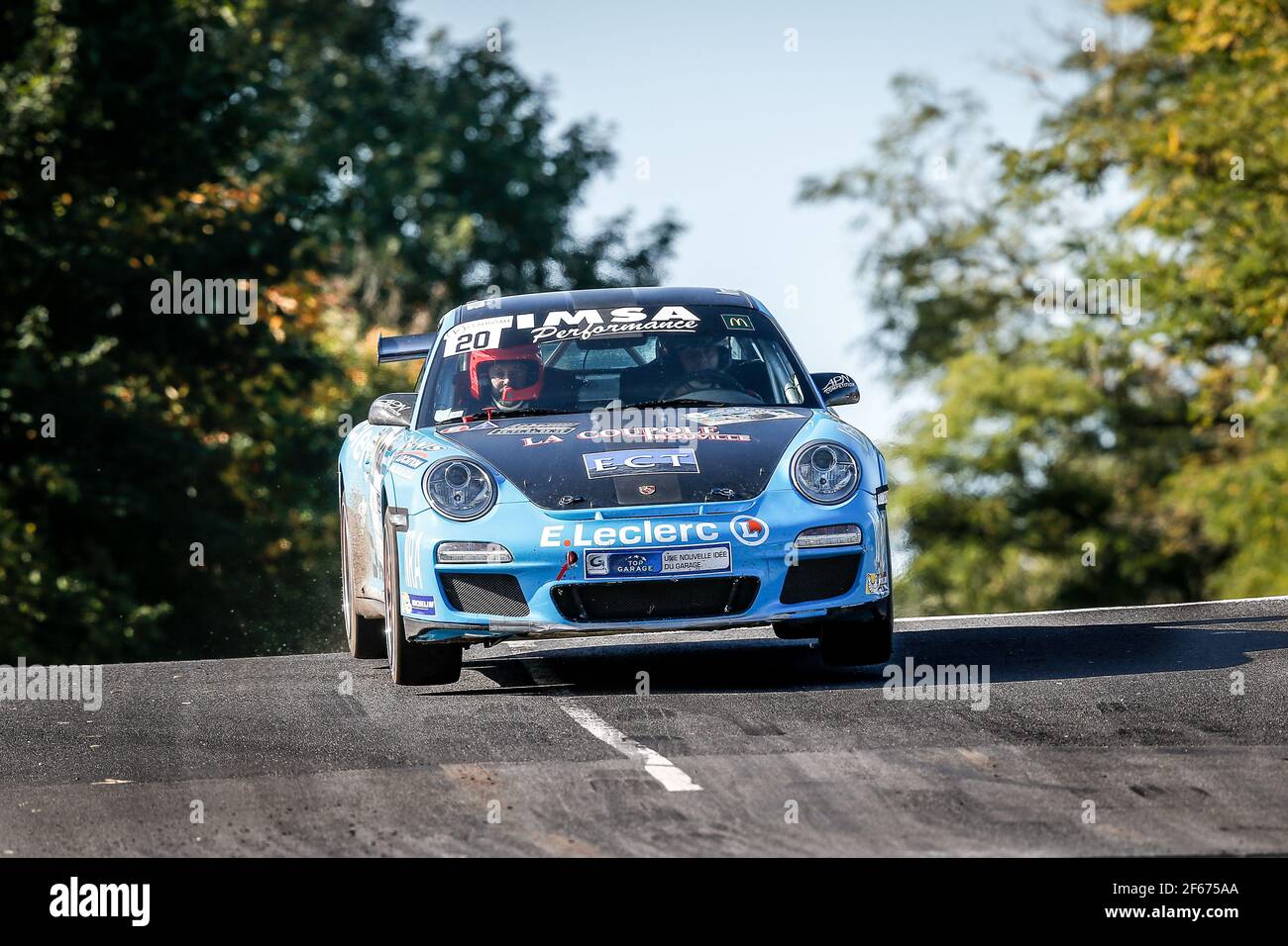20 ROUSSEL Yannick, ROUSSEL Franck, Porsche 997 GT3 RS, action lors du ...