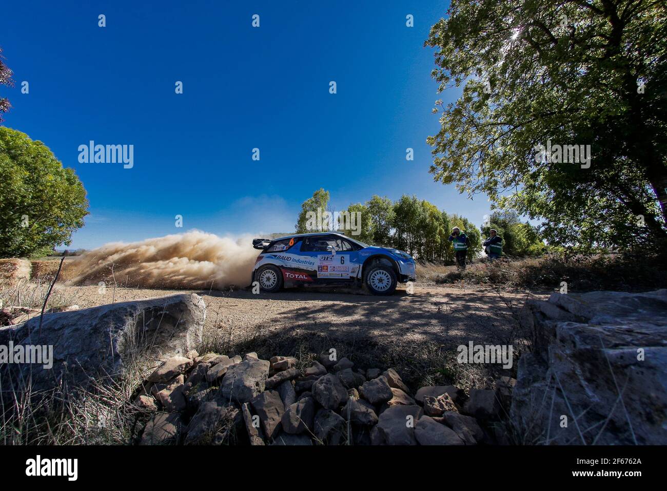 06 BAUD Lionel BAUD Lucie DS3 WRC, action pendant le championnat de ...