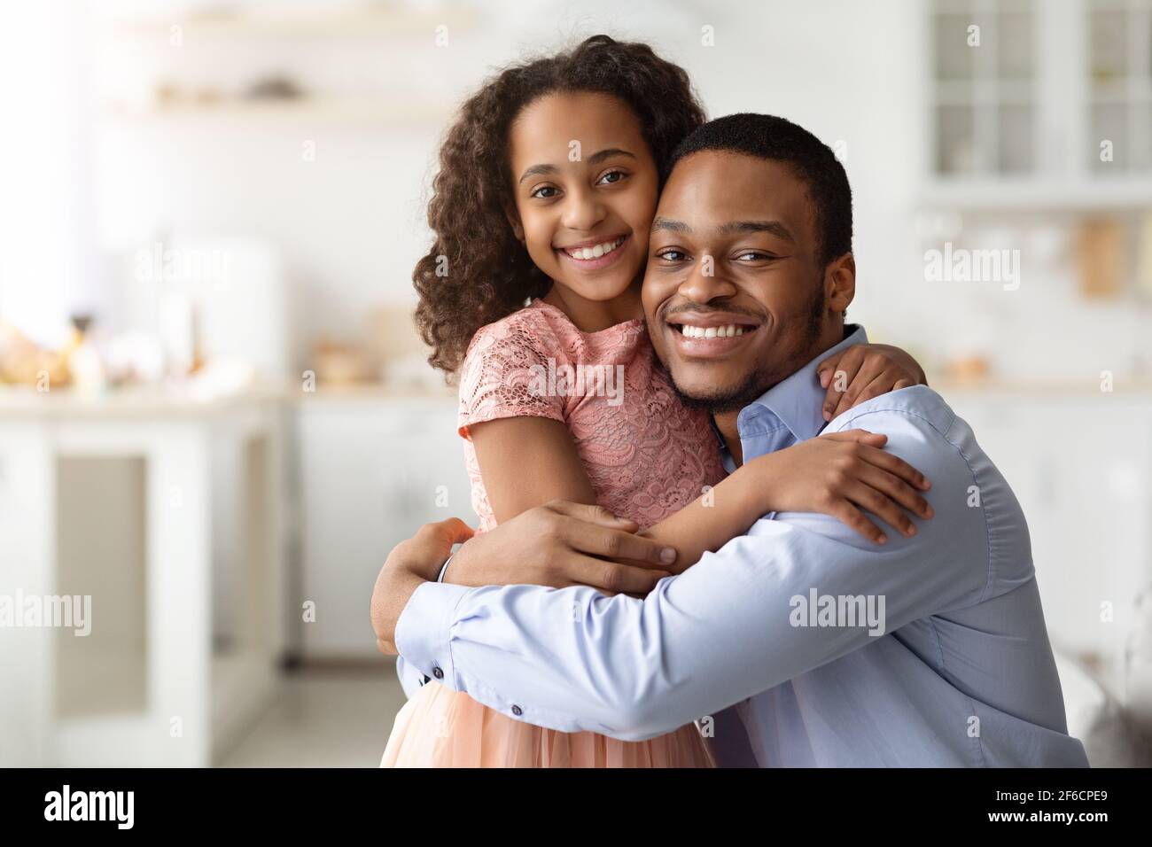 African American Father Daughter Banque De Photographies Et Dimages à