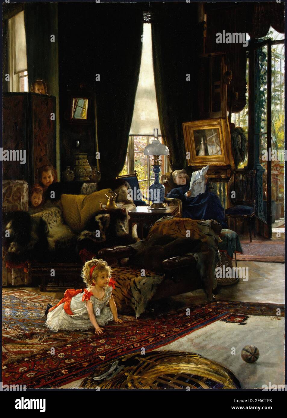 James tissot cache cache Banque de photographies et d’images à haute ...