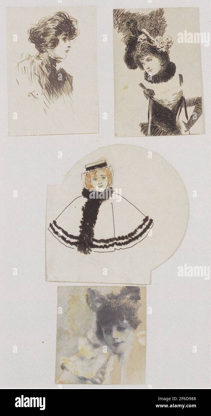 Fashion magazine 1890 Banque de photographies et d’images à haute ...