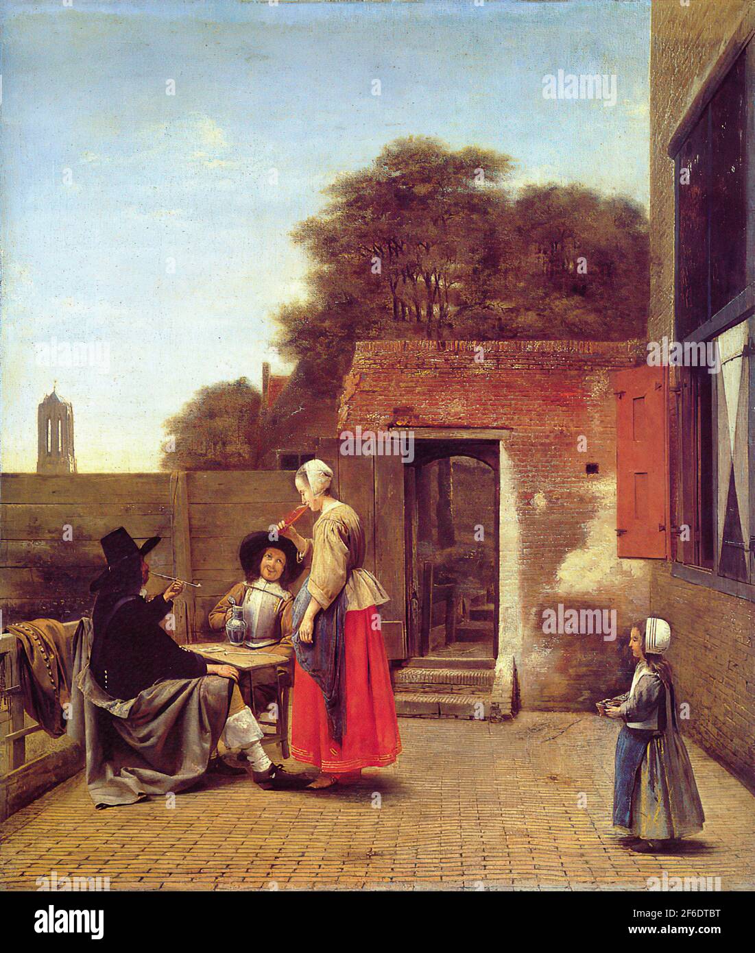 Pieter de hooch dutch Banque de photographies et d’images à haute ...
