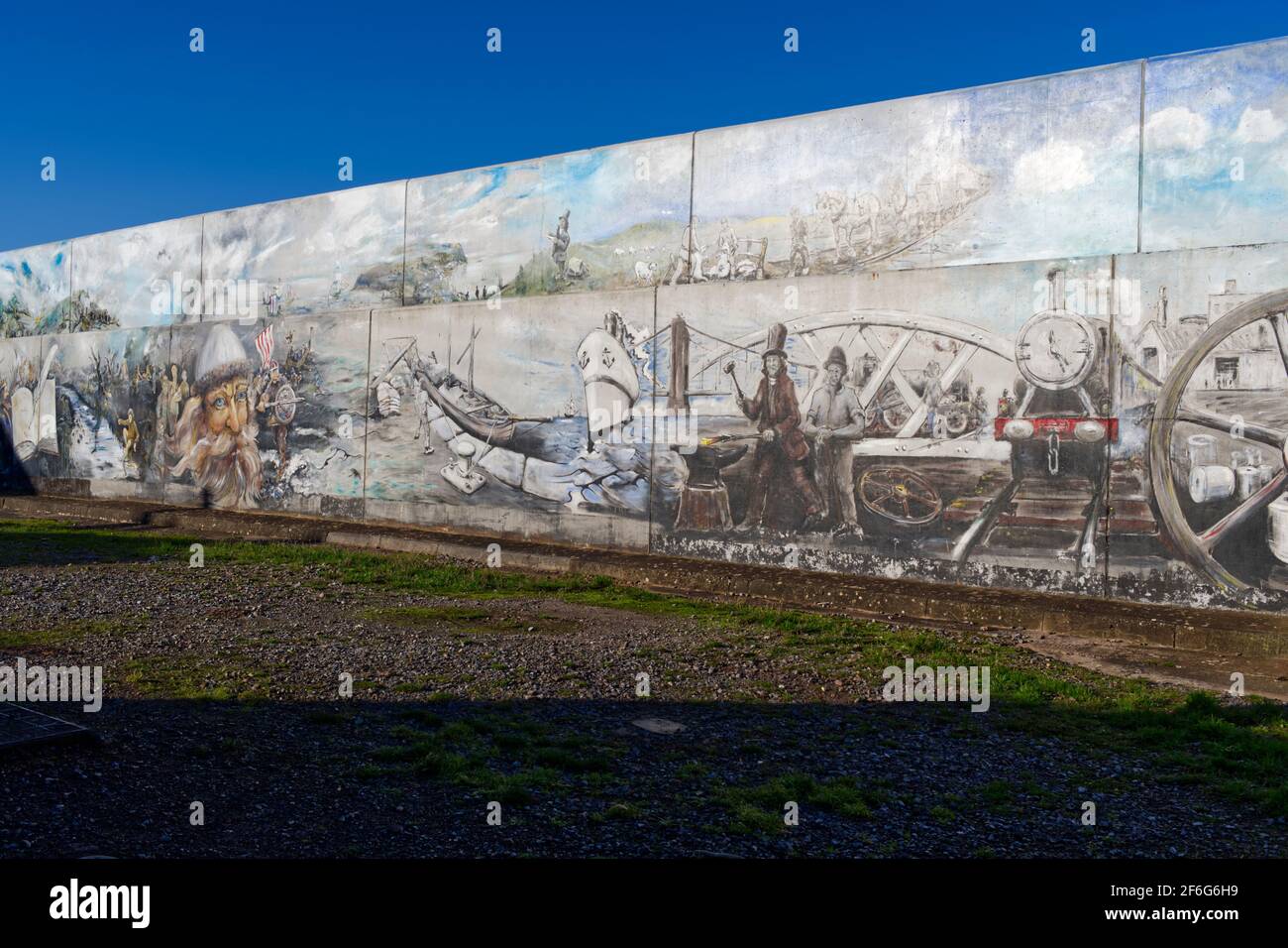 Murale industrielle Banque de photographies et d’images à haute ...