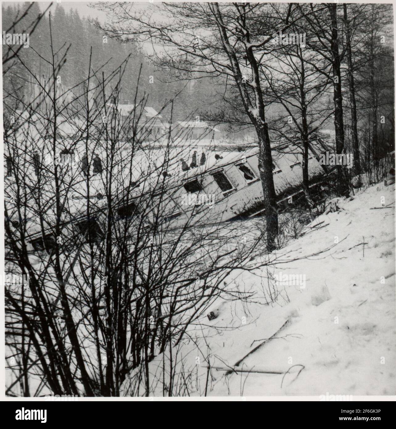 Scène d'accident ferroviaire Banque de photographies et d’images à ...