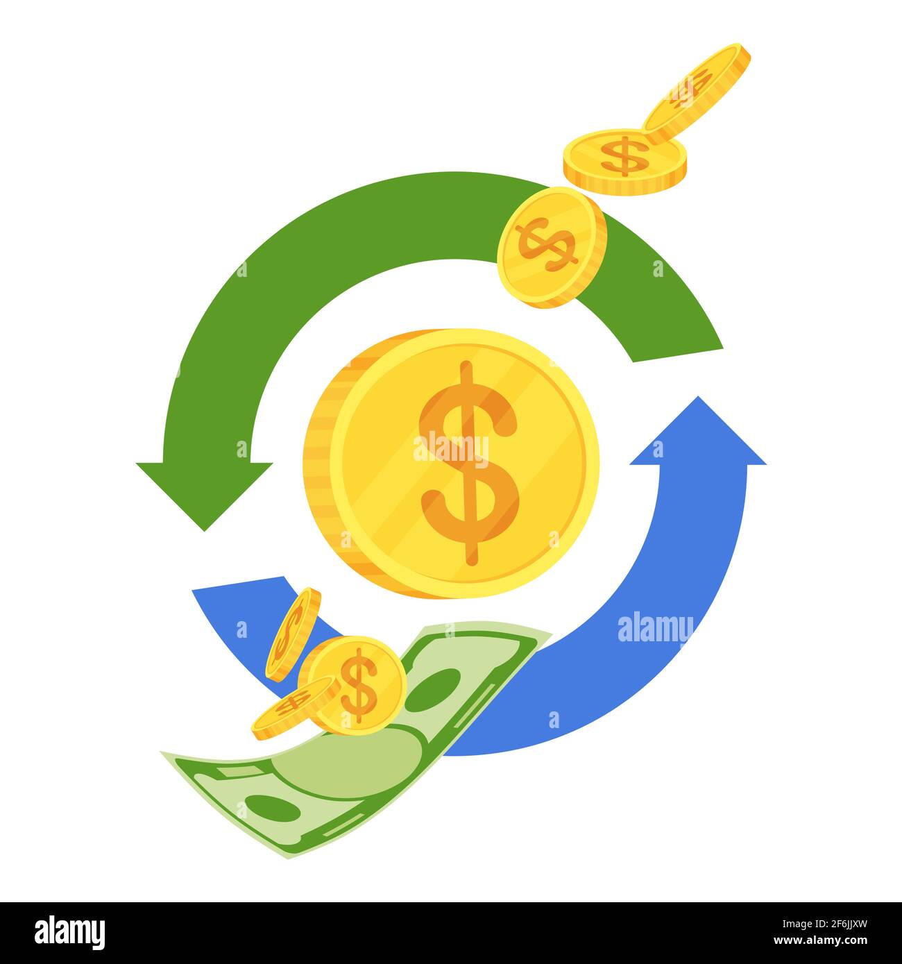 Main tenant pile de billets d'argent. Symbole de richesse Image ...