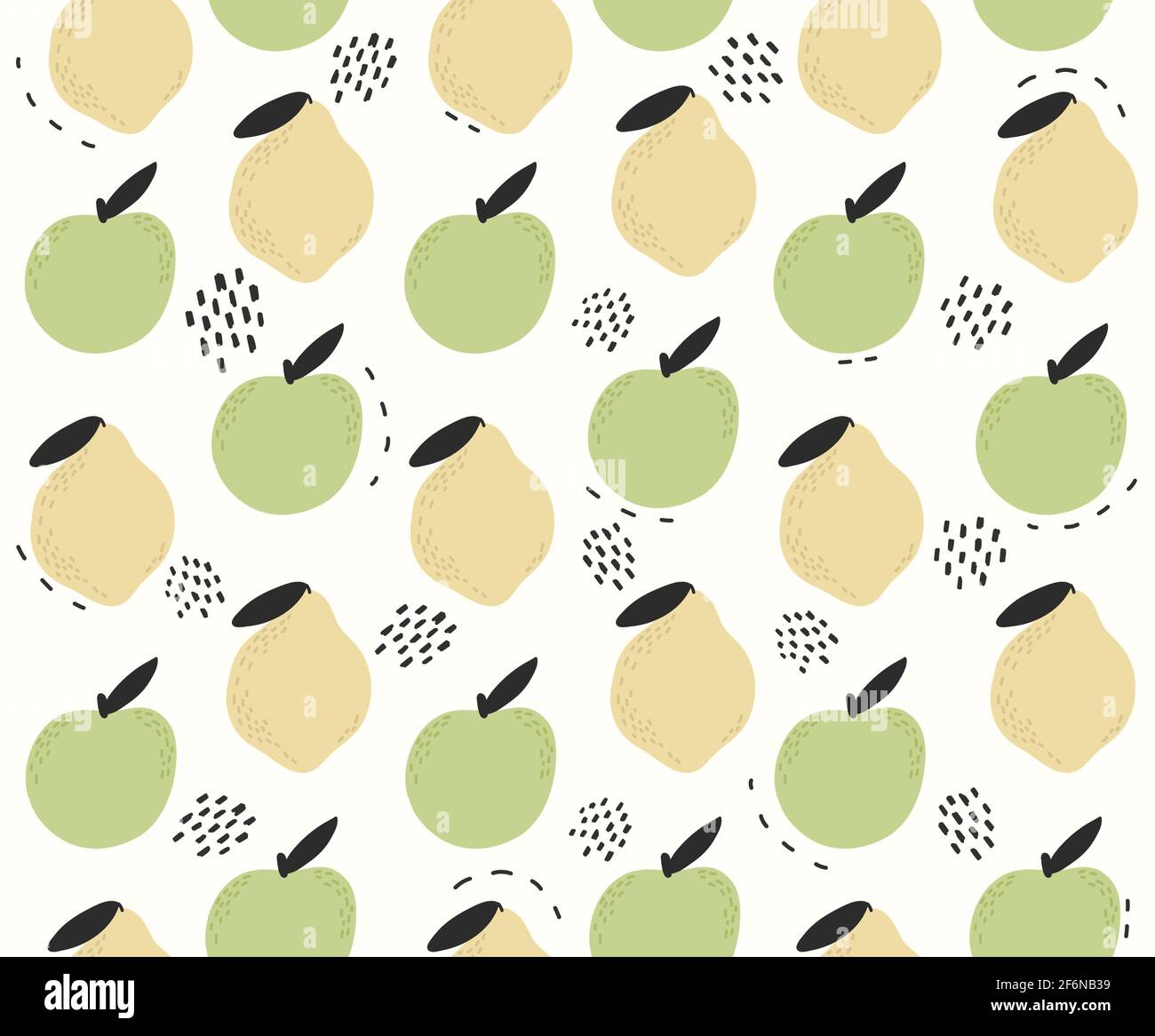 Texture de pommes Banque d'images vectorielles - Alamy