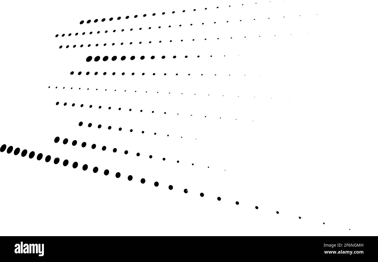 Points 3D. Cercles la disposition géométrique dans la perspective ...