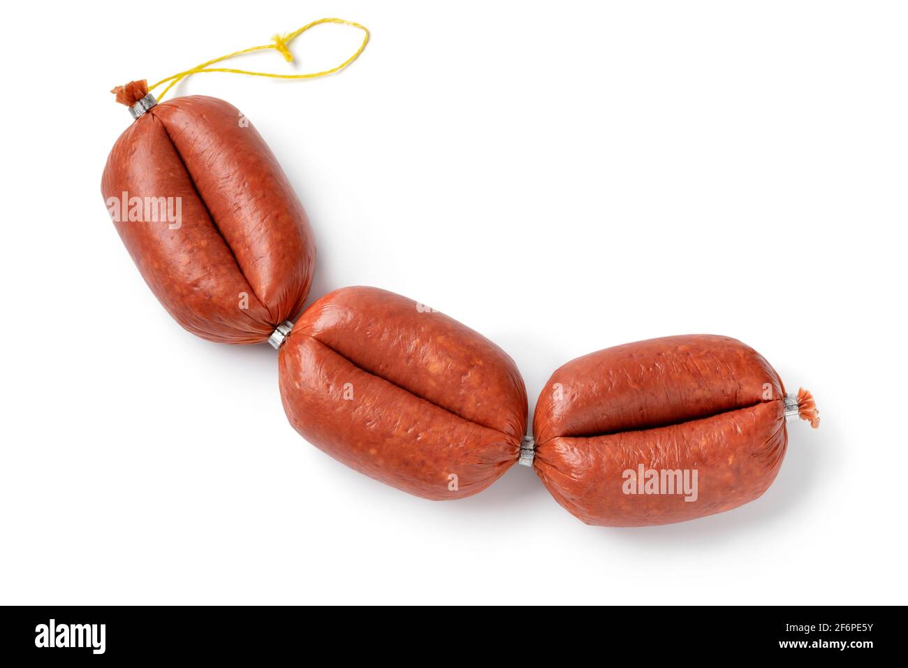 Sucuk halal turc traditionnel, saucisse sèche, épicée et fermentée ...