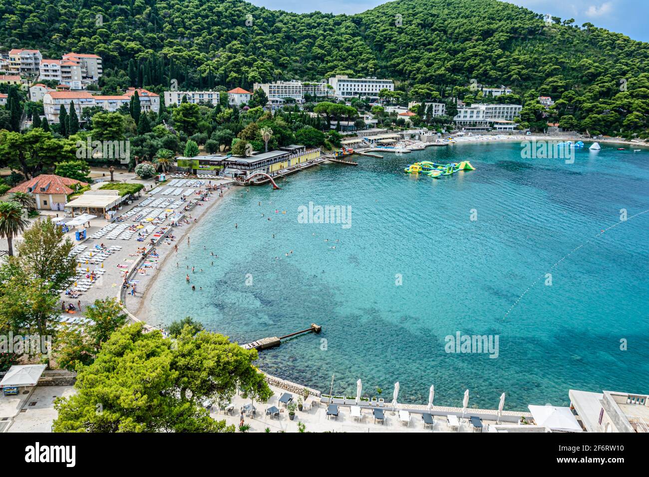 Plage de lapad Banque de photographies et d’images à haute résolution ...