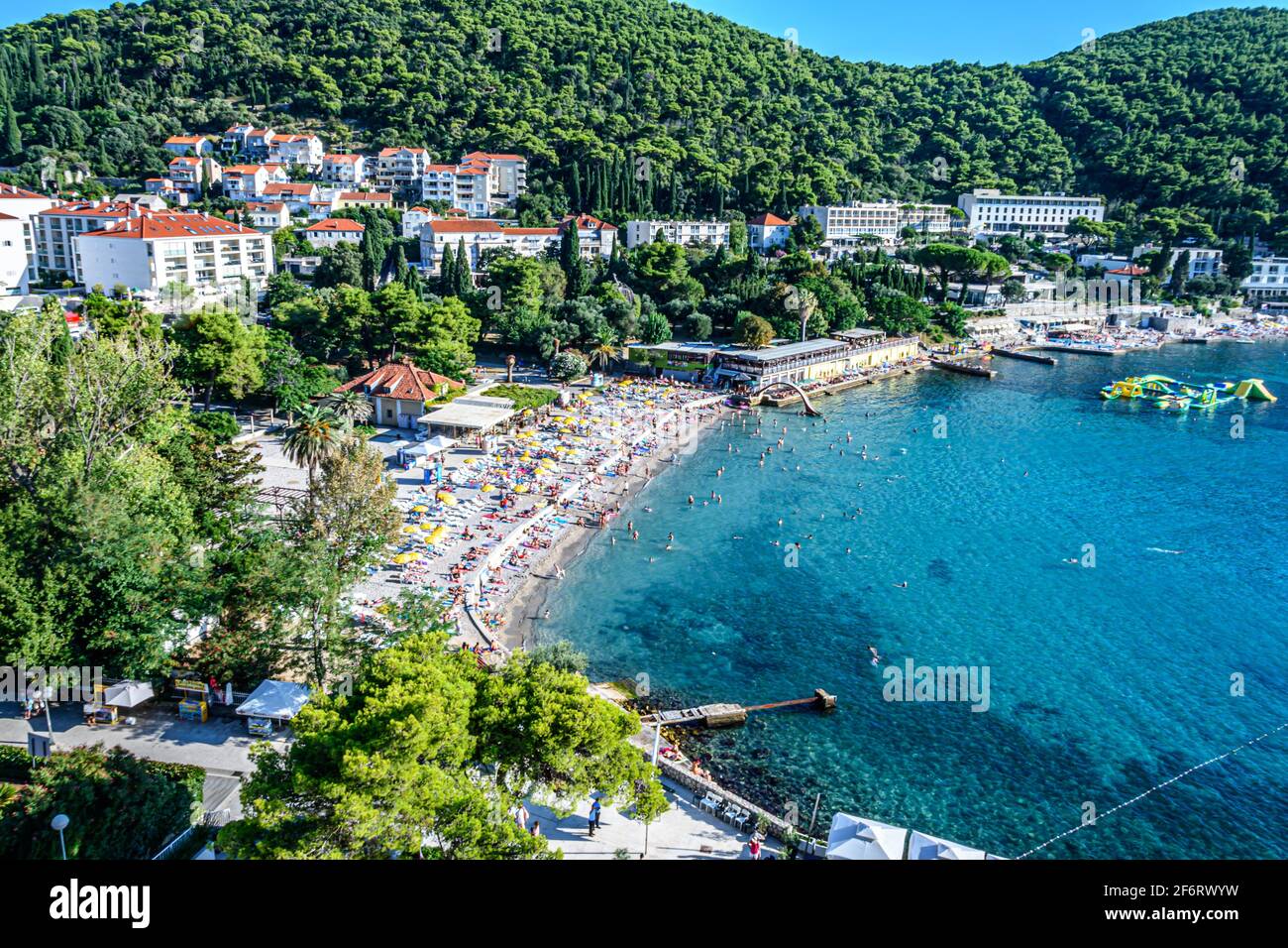 Plage de lapad Banque de photographies et d’images à haute résolution ...