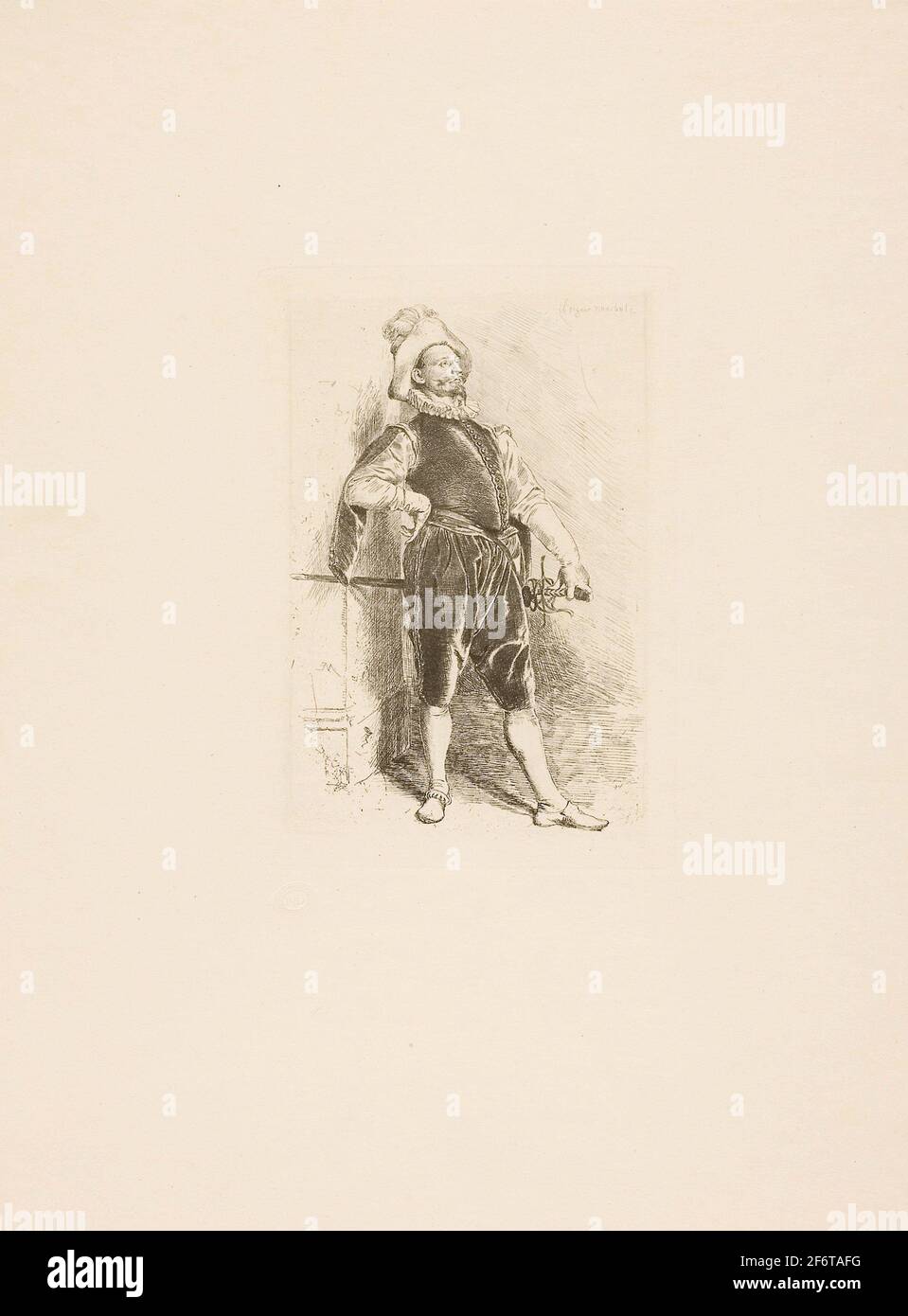 Auteur: Jean Louis Ernest Meissonier. Signature Annibale - c. 1860 ...