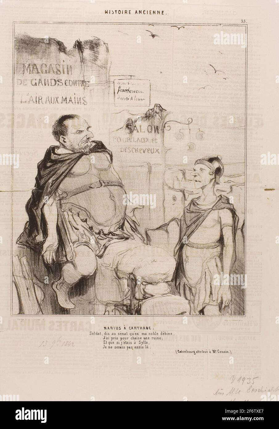 Marius ruine carthage Banque de photographies et d’images à haute ...