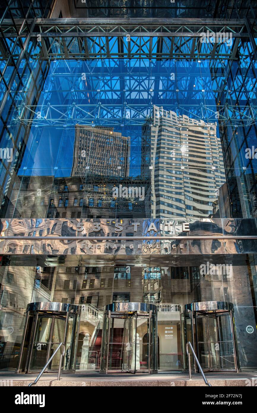 Boston exchange place building Banque de photographies et d’images à ...