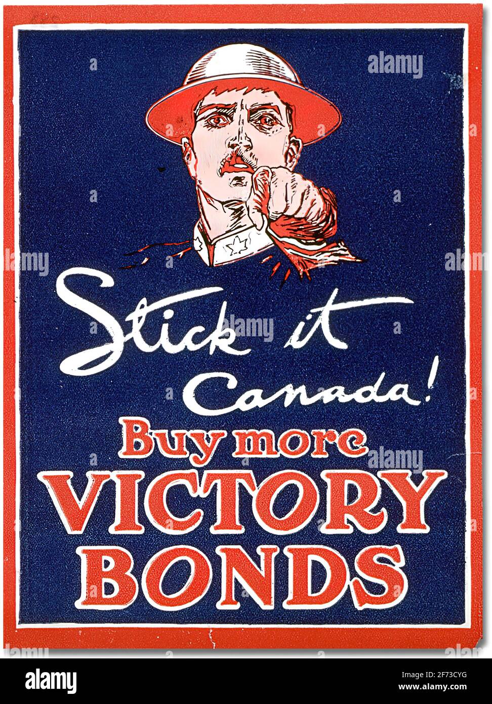 Affiche de propagande canadienne Banque de photographies et d’images à ...