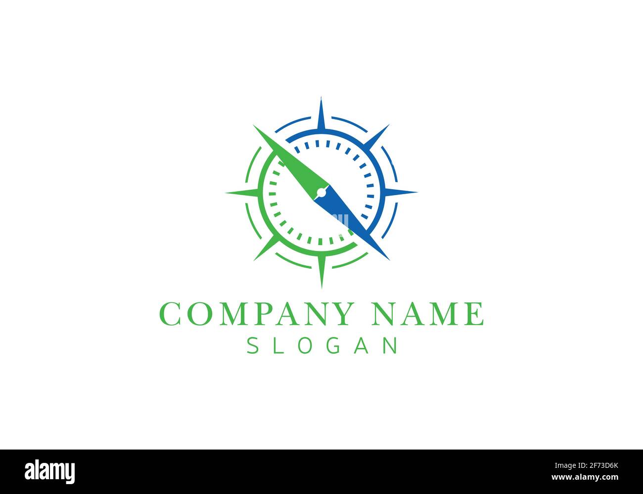 Modèle de conception de logo Creative Compass concept. Logo et symbole ...