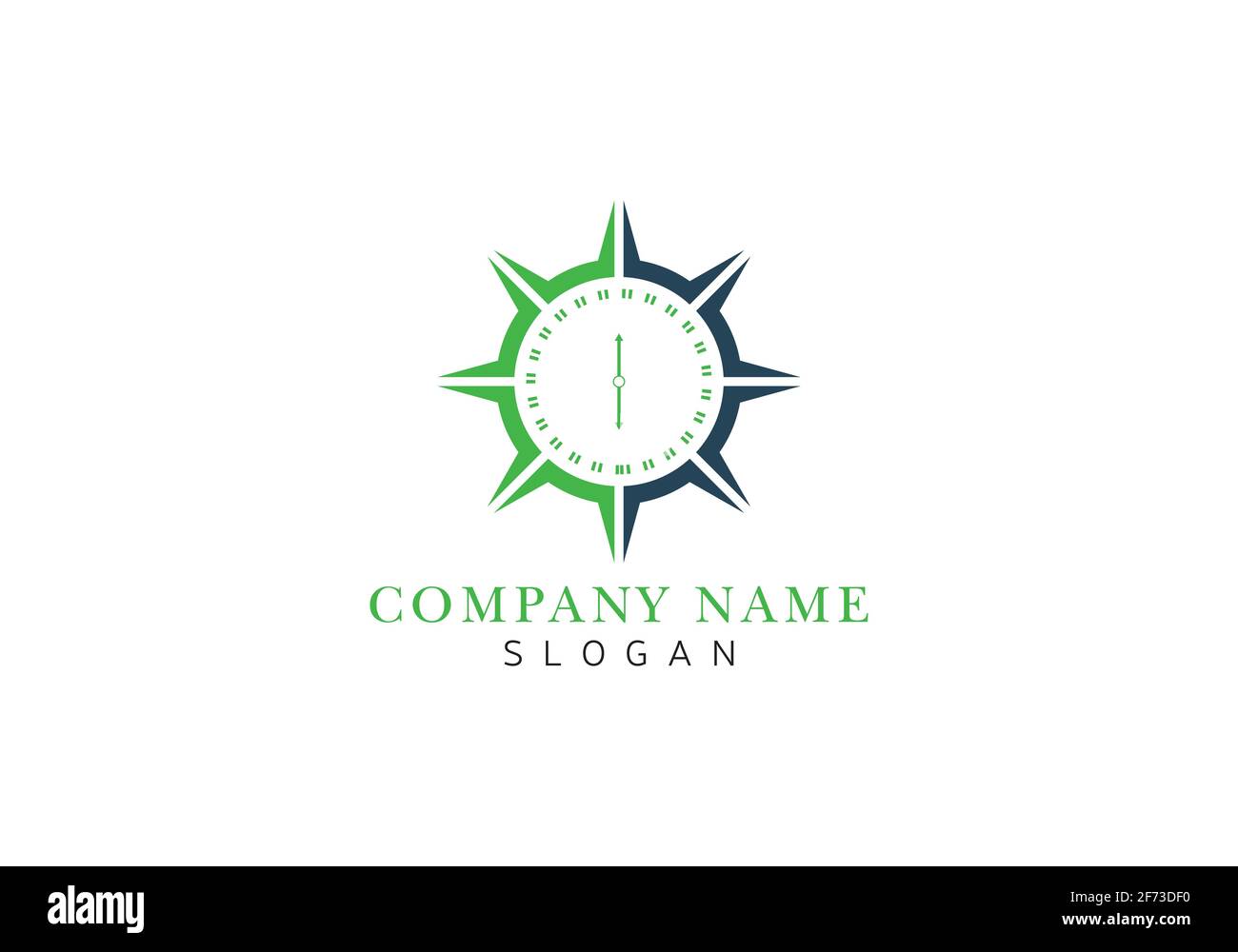Modèle de conception de logo Creative Compass concept. Logo et symbole ...
