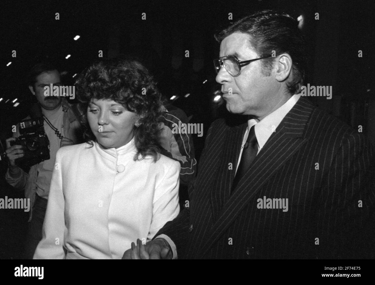 Jerry lewis and sandee pitnick Banque de photographies et d’images à ...