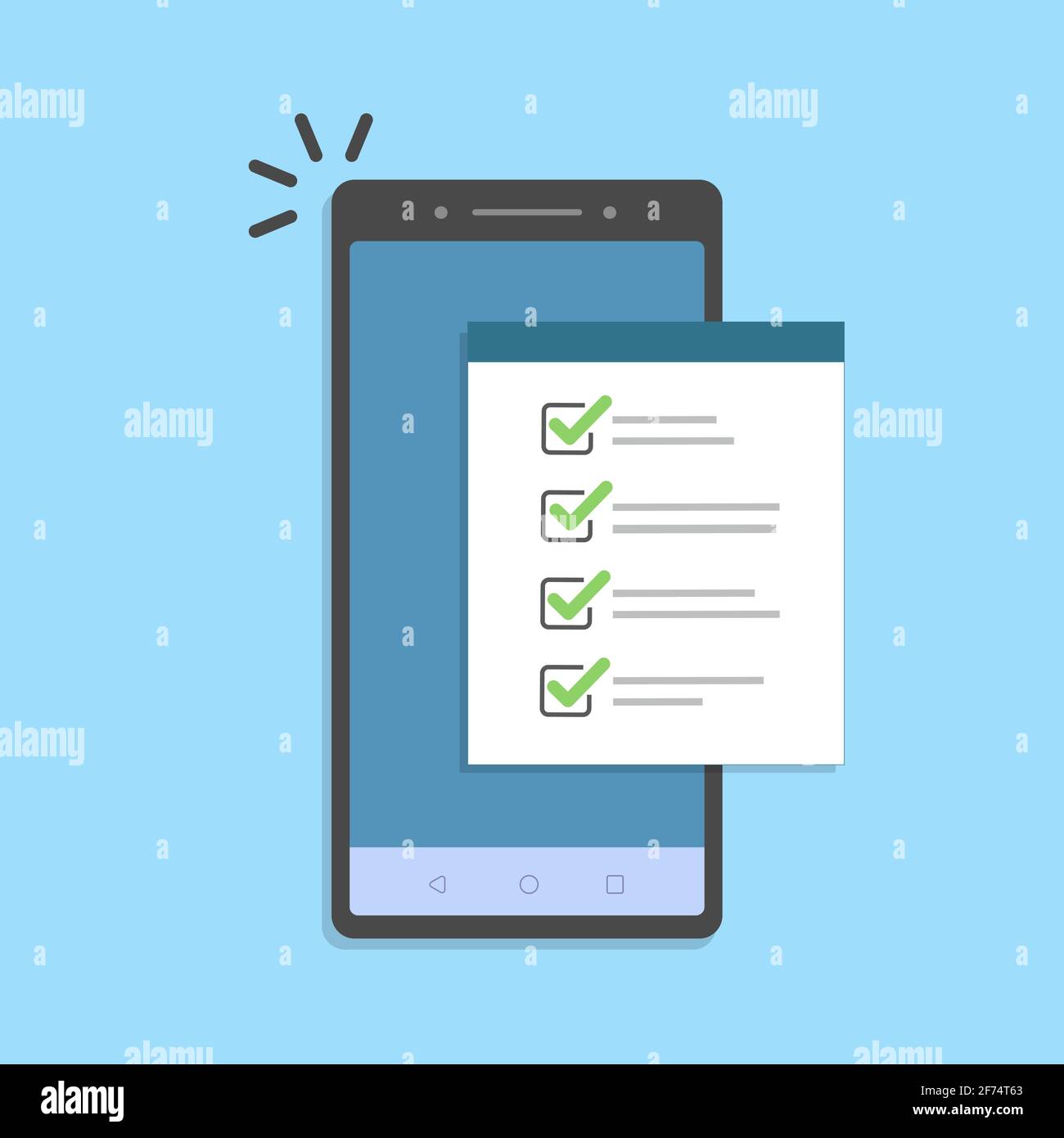 Check list digital Banque de photographies et d’images à haute ...