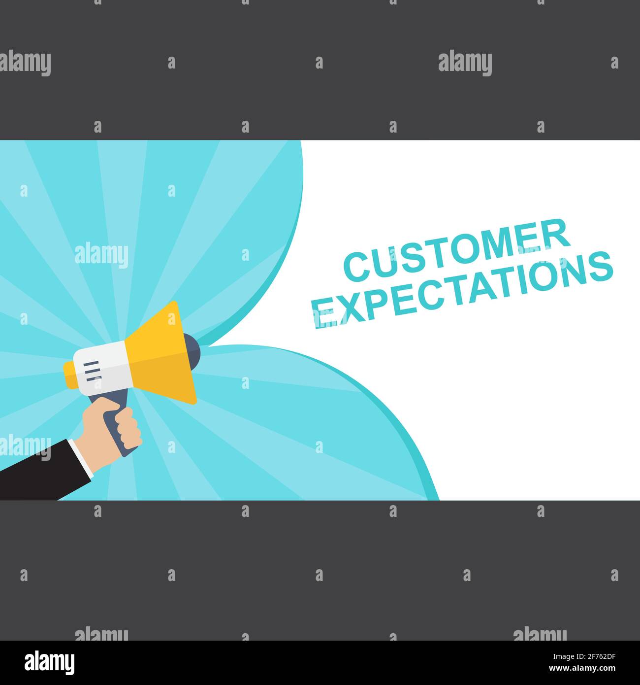 Les attentes des clients Banque d'images vectorielles - Alamy