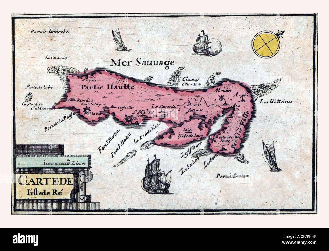 Carte ile de ré Banque de photographies et d’images à haute résolution ...