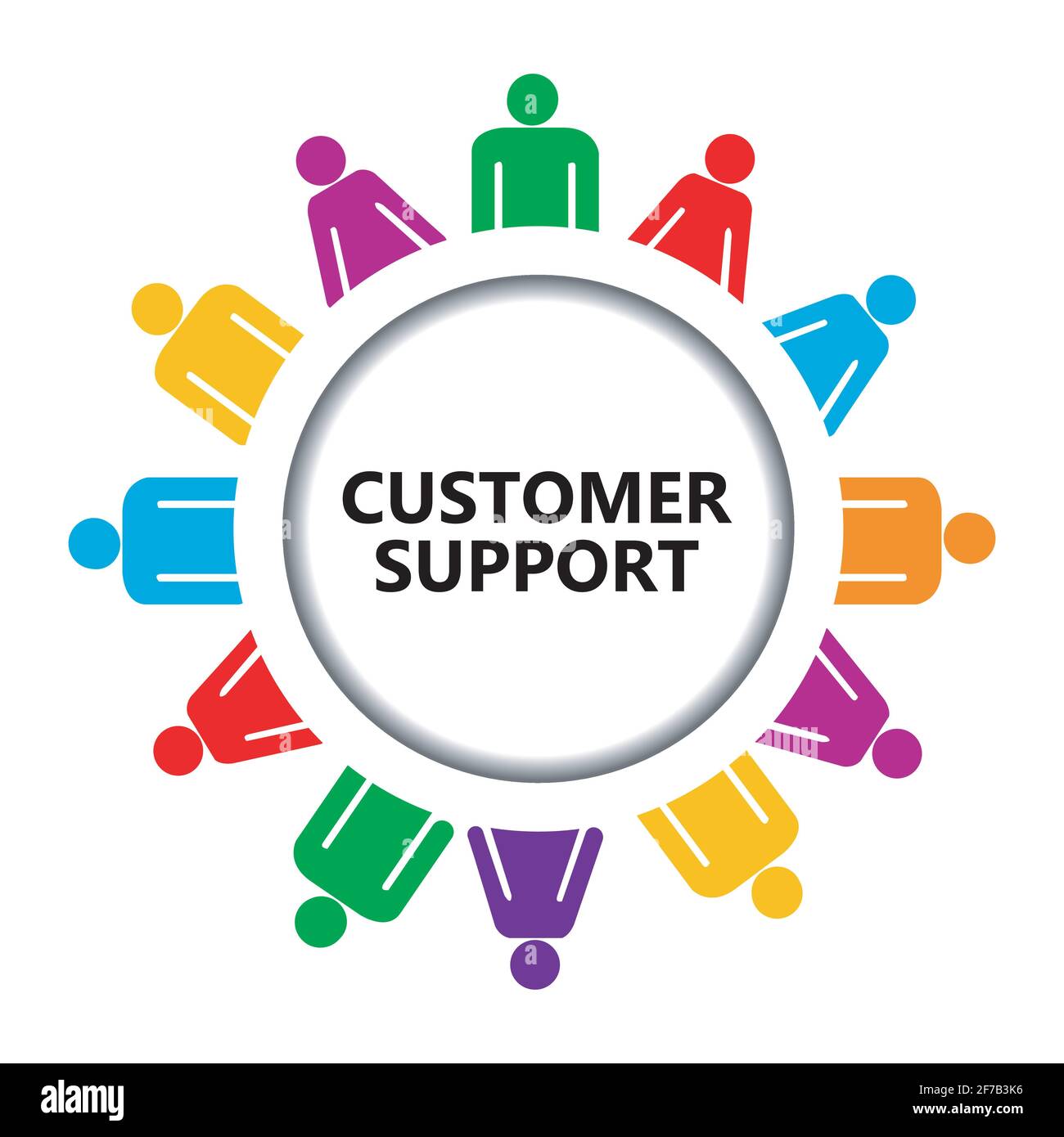 Support client picto Banque de photographies et d’images à haute ...