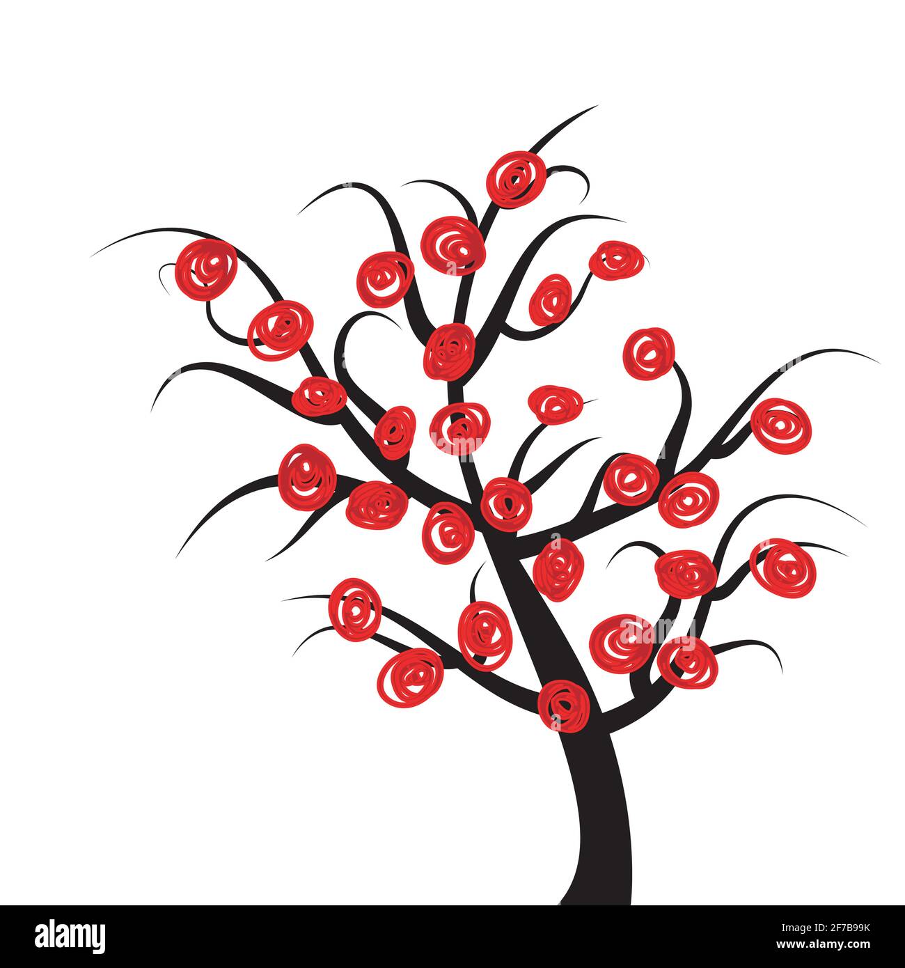 Arbre avec des fruits Banque d'images vectorielles - Page 2 - Alamy