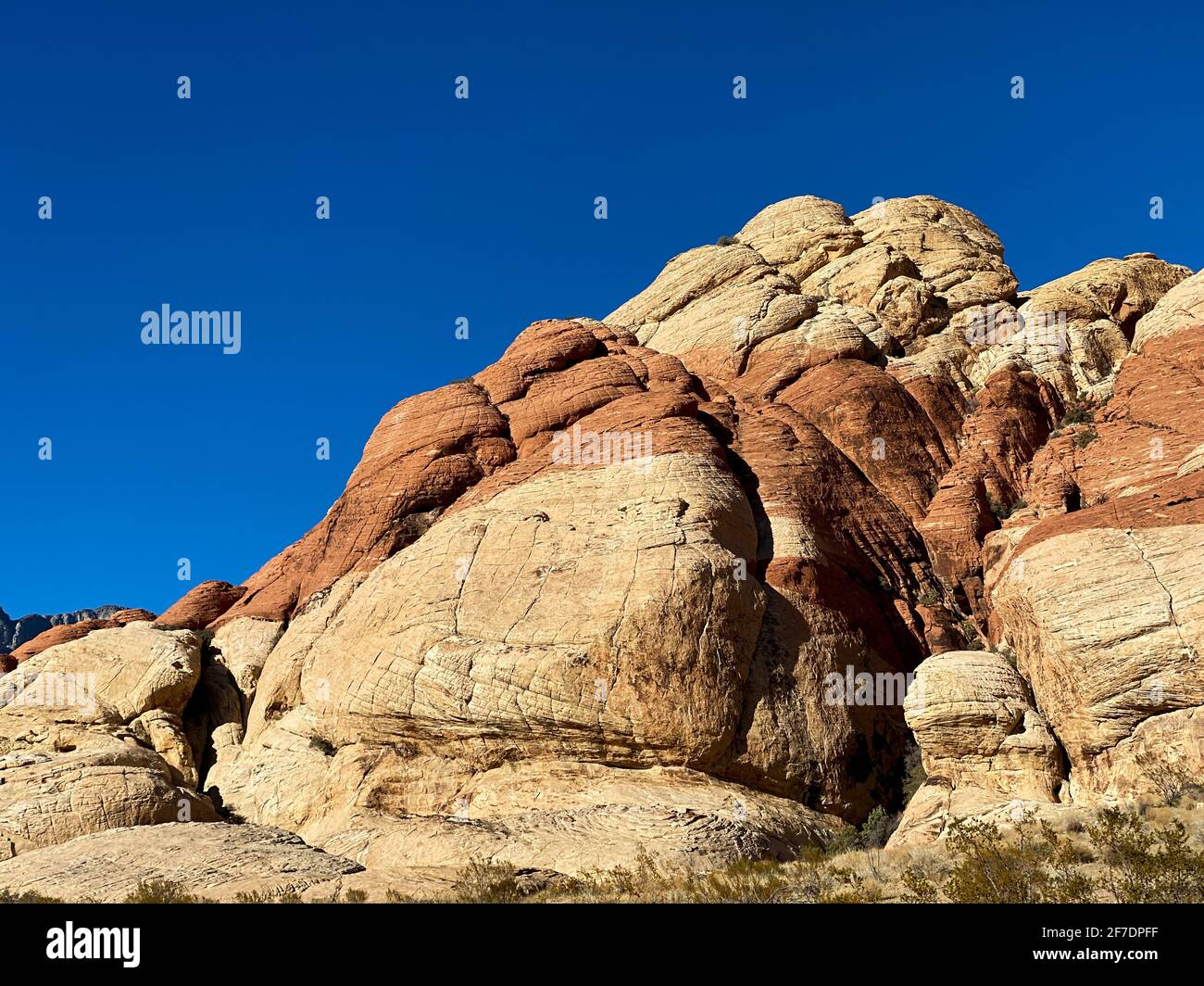 La zone nationale de conservation de Red Rock Canyon se trouve dans le ...