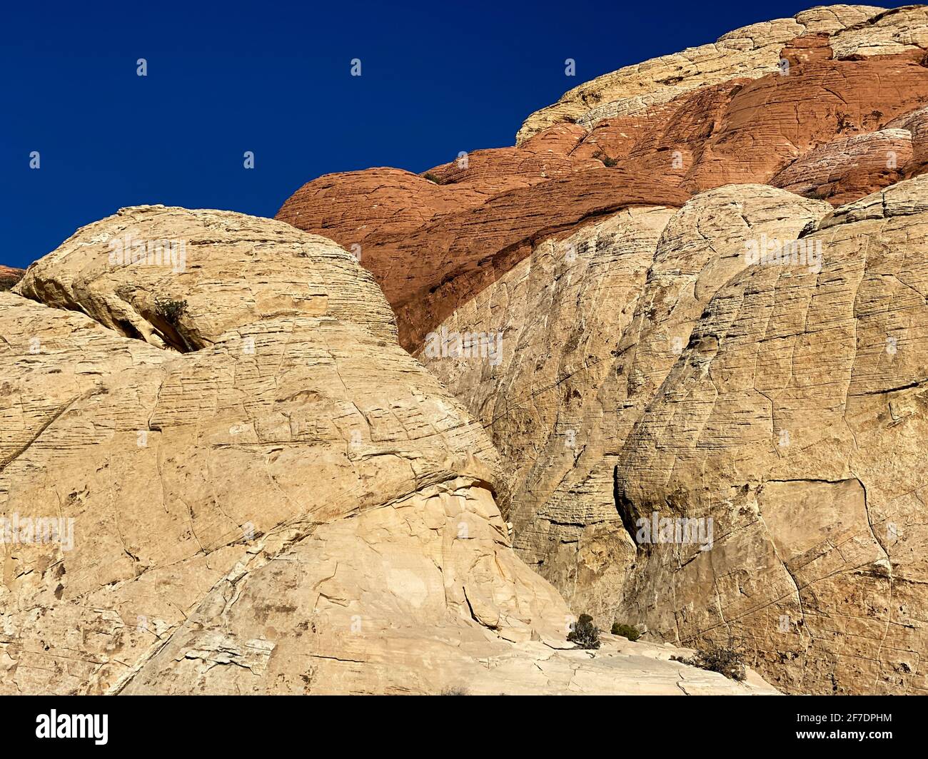 La zone nationale de conservation de Red Rock Canyon se trouve dans le ...