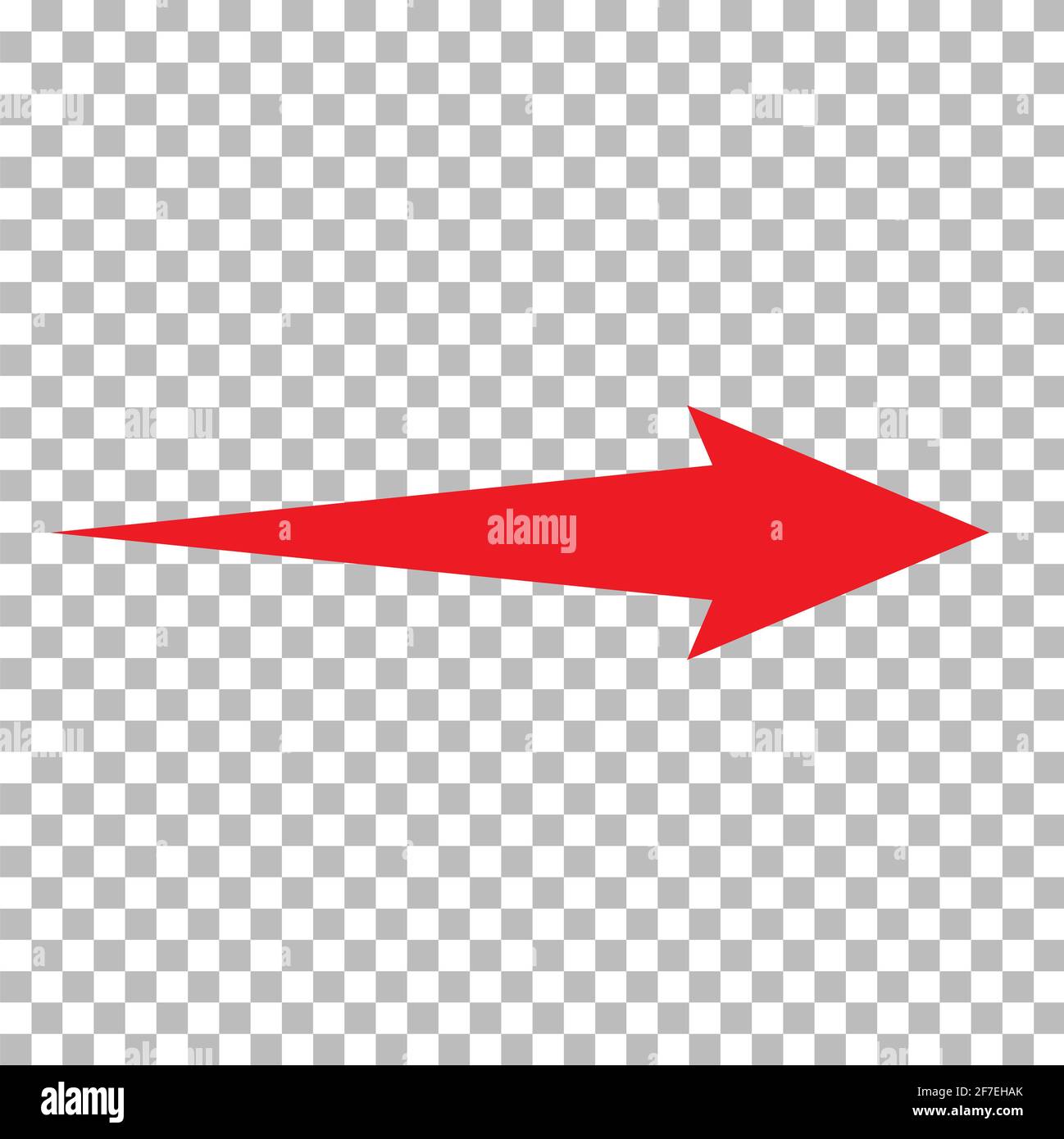 icône de flèche rouge sur fond transparent. signe de flèche. style plat ...