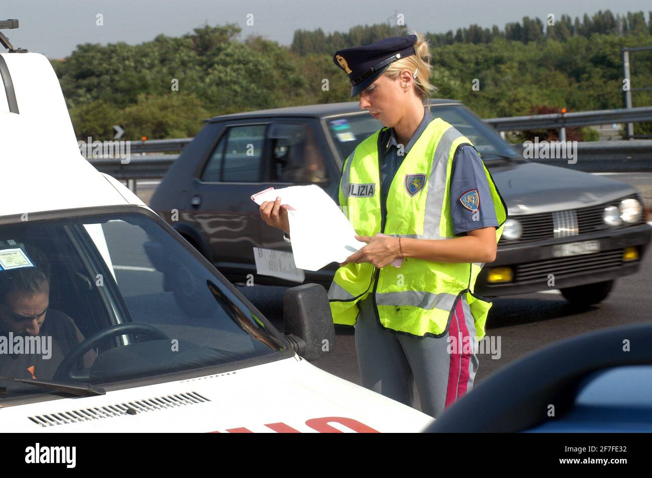 Contrôle routier police Banque de photographies et d’images à haute ...