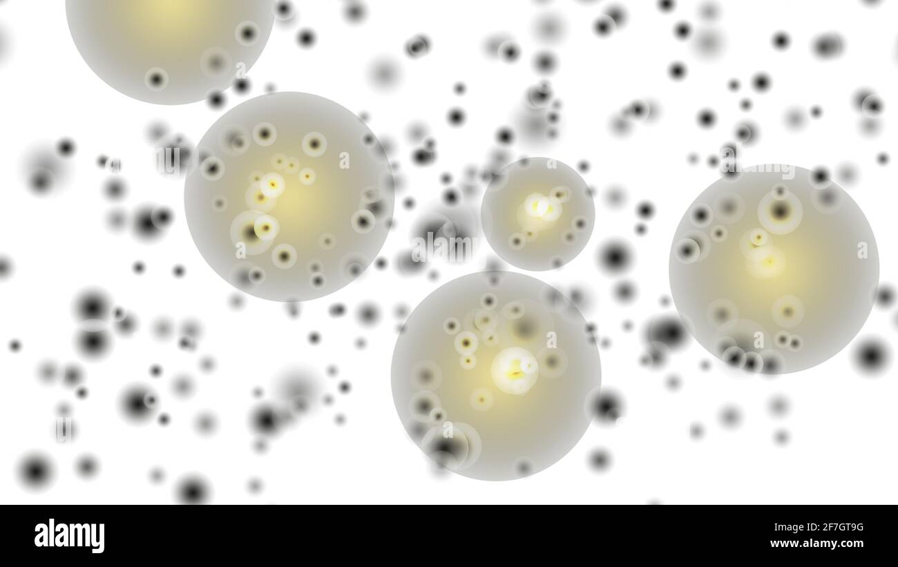 Champignons microscopiques Banque d'images vectorielles - Alamy