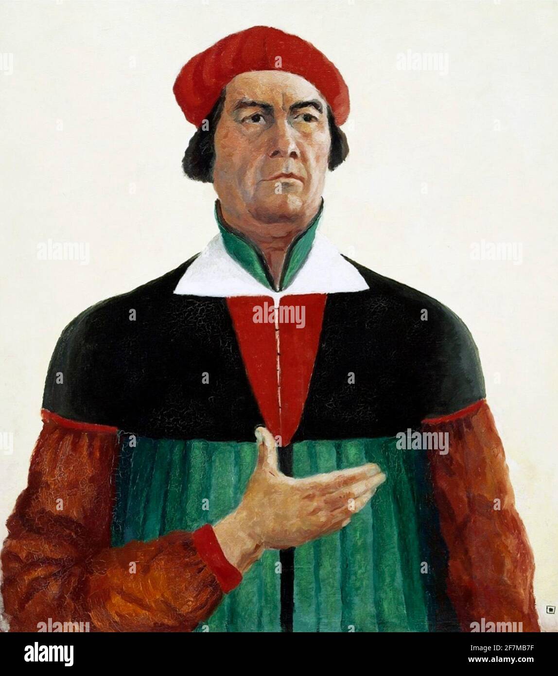 Kazimir Malevich. Portrait de l'artiste russe d'avant-garde, Kazimir ...