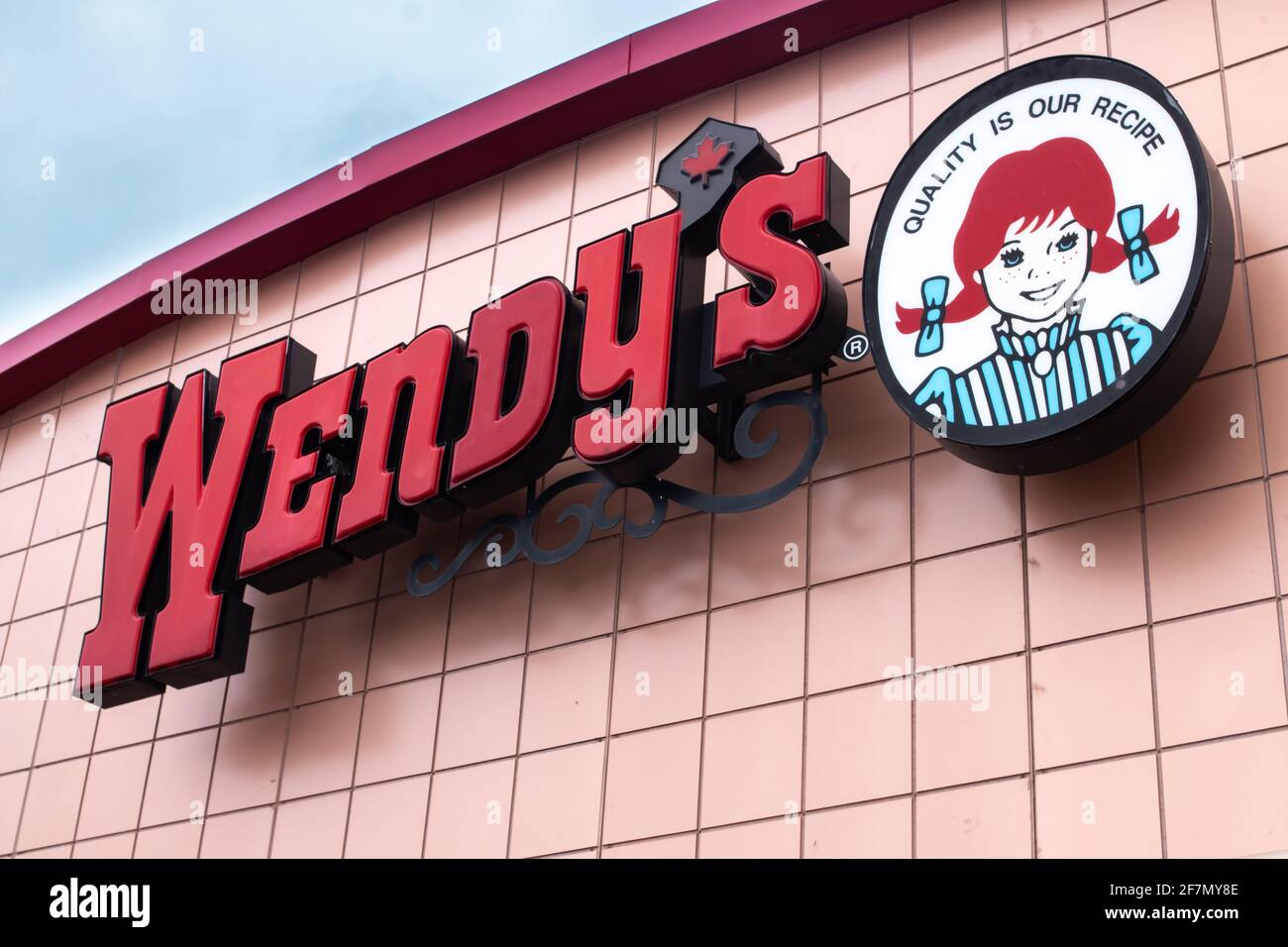 Wendys Logo Banque d'image et photos - Alamy