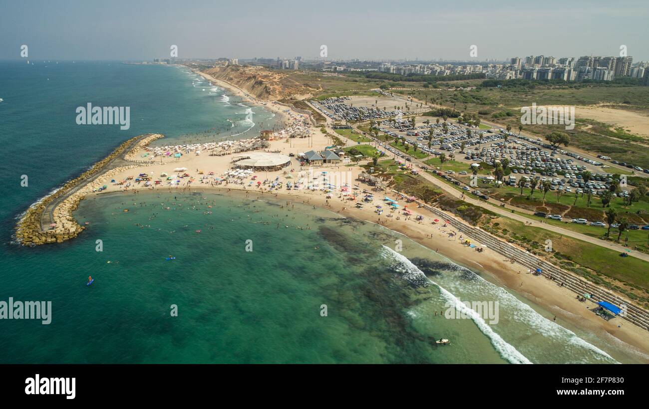 Herzliya beach israel Banque de photographies et d’images à haute ...