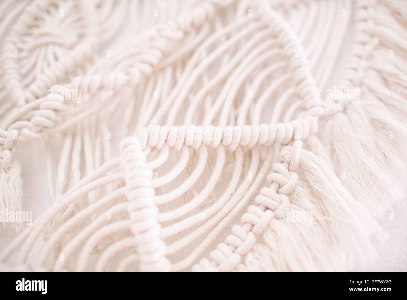 motif macrame fait main fragment d'un panneau mural le style boho des ...