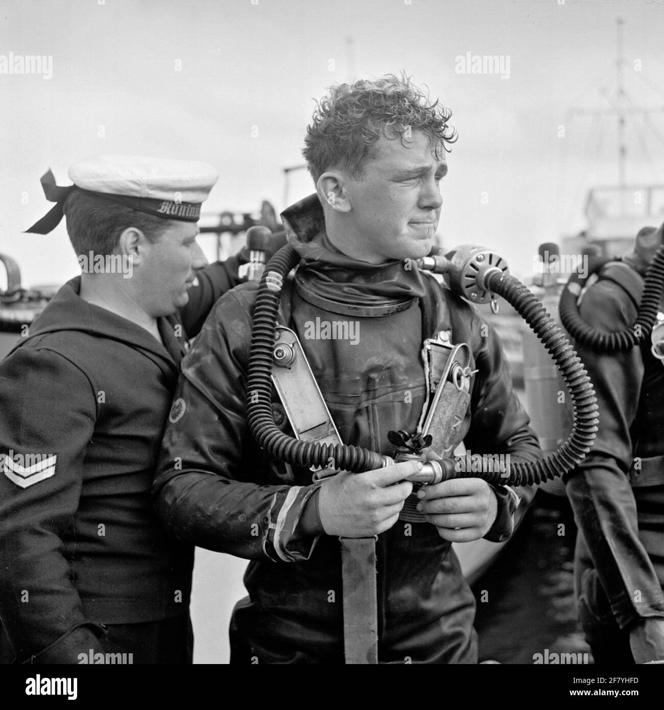 Formation de Kikvorsman à Den Oever sur la plongée et le démantèlement ...