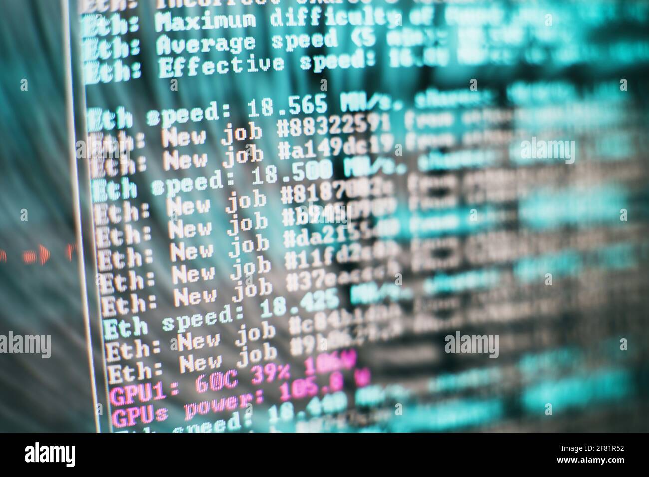 Photo de l'écran de l'ordinateur de bureau. Fonctions, variables ...