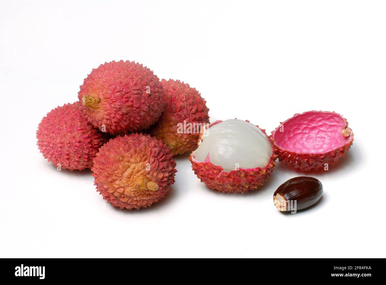 Litchi chinensis Banque d'images détourées - Alamy