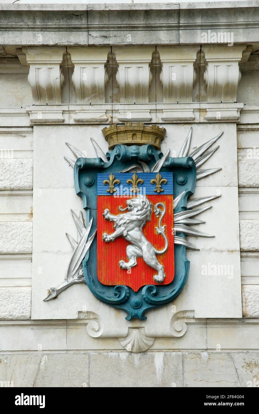 Blason auvergne Banque de photographies et d’images à haute résolution ...