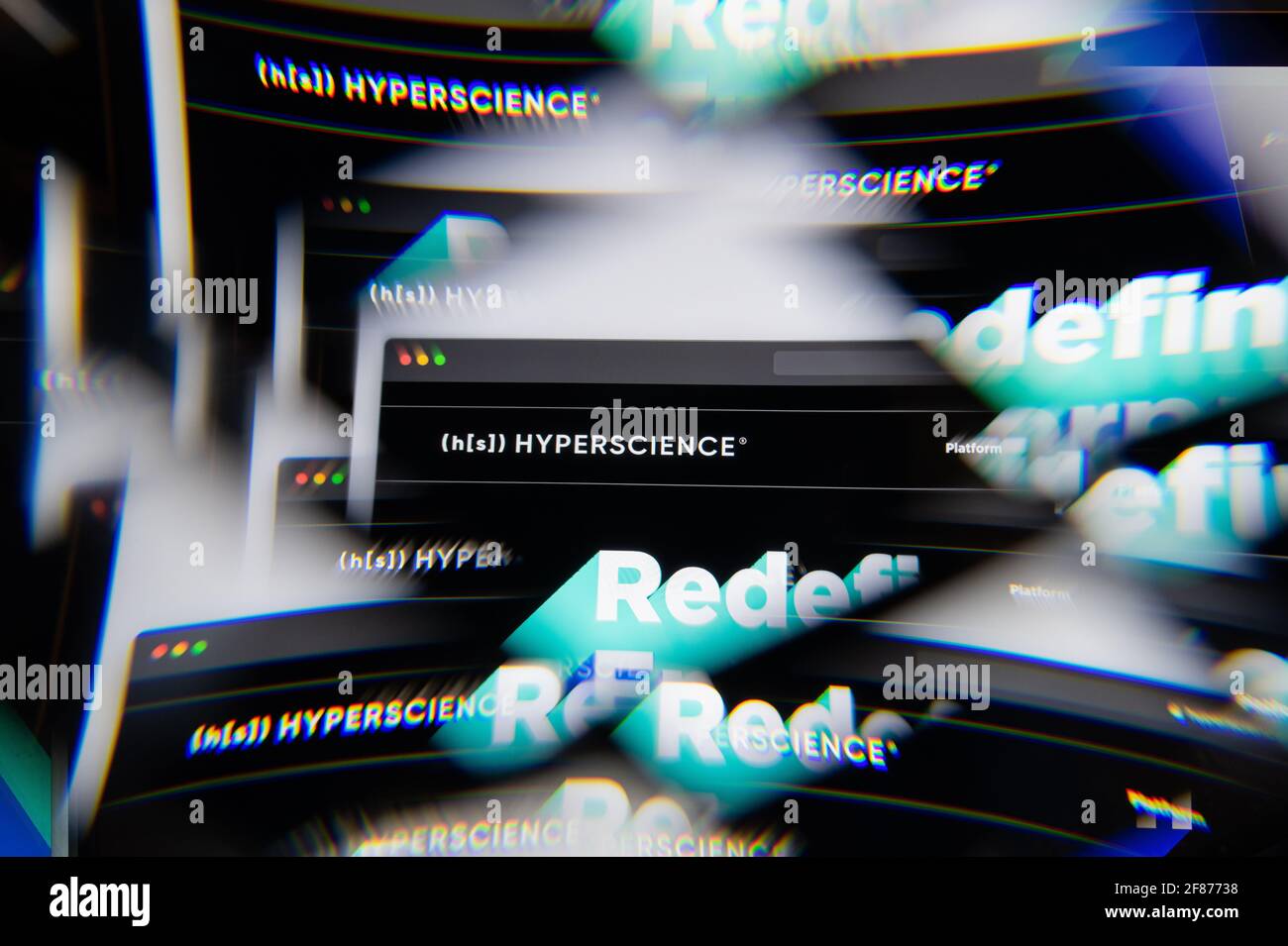 Logo hyperscience Banque de photographies et d’images à haute ...