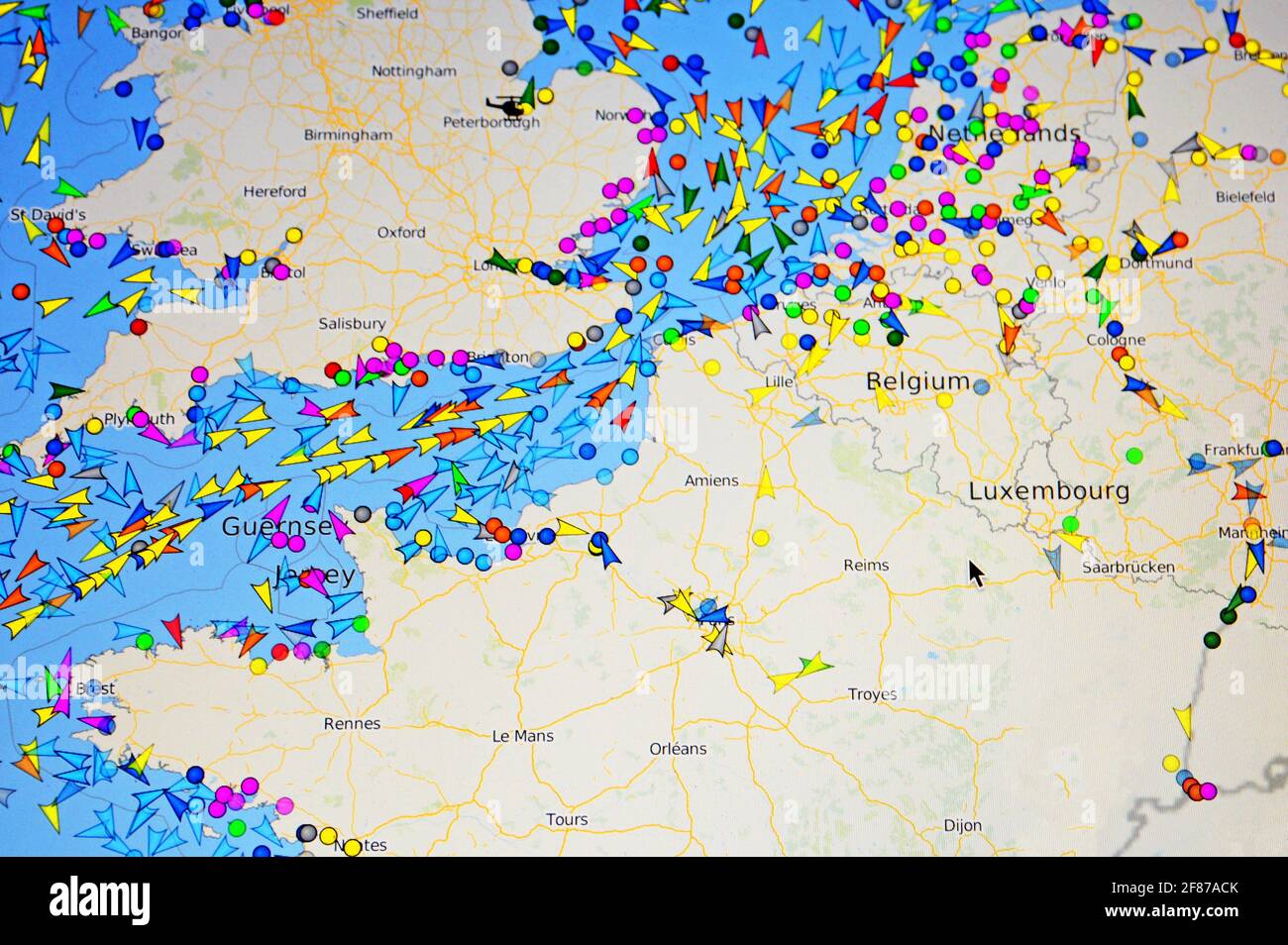 Carte Maritime Europe Banque d'image et photos - Alamy