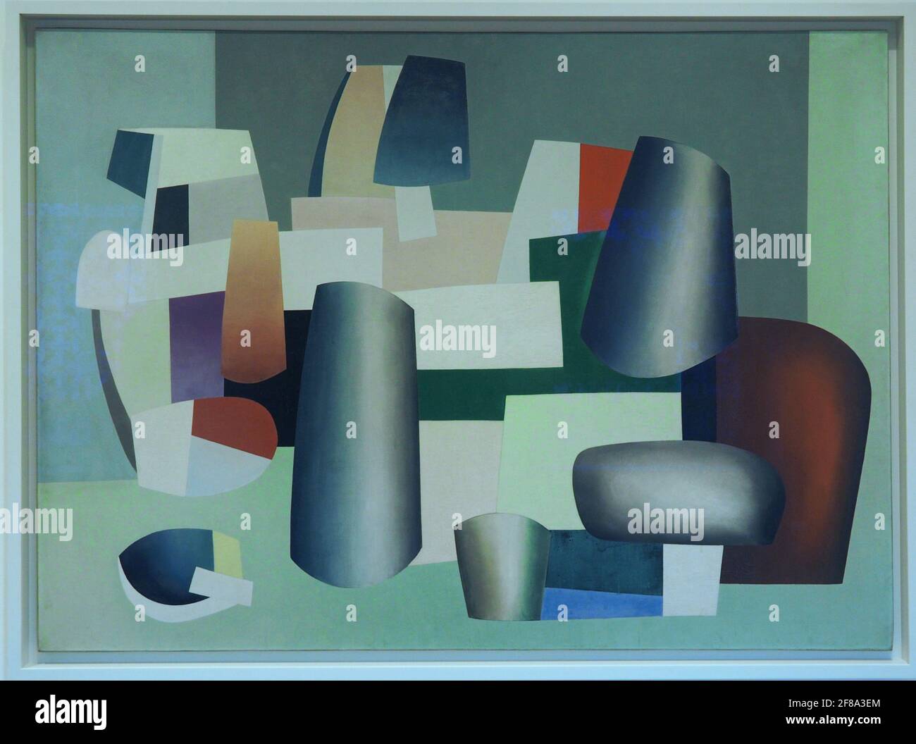 L'art de Jean Helion nommé composition vu dans le musée peggy ...