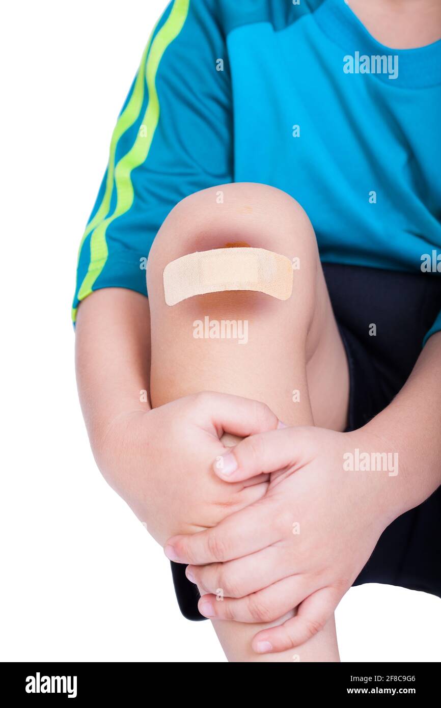 Blessure enfant genou Banque de photographies et d’images à haute ...
