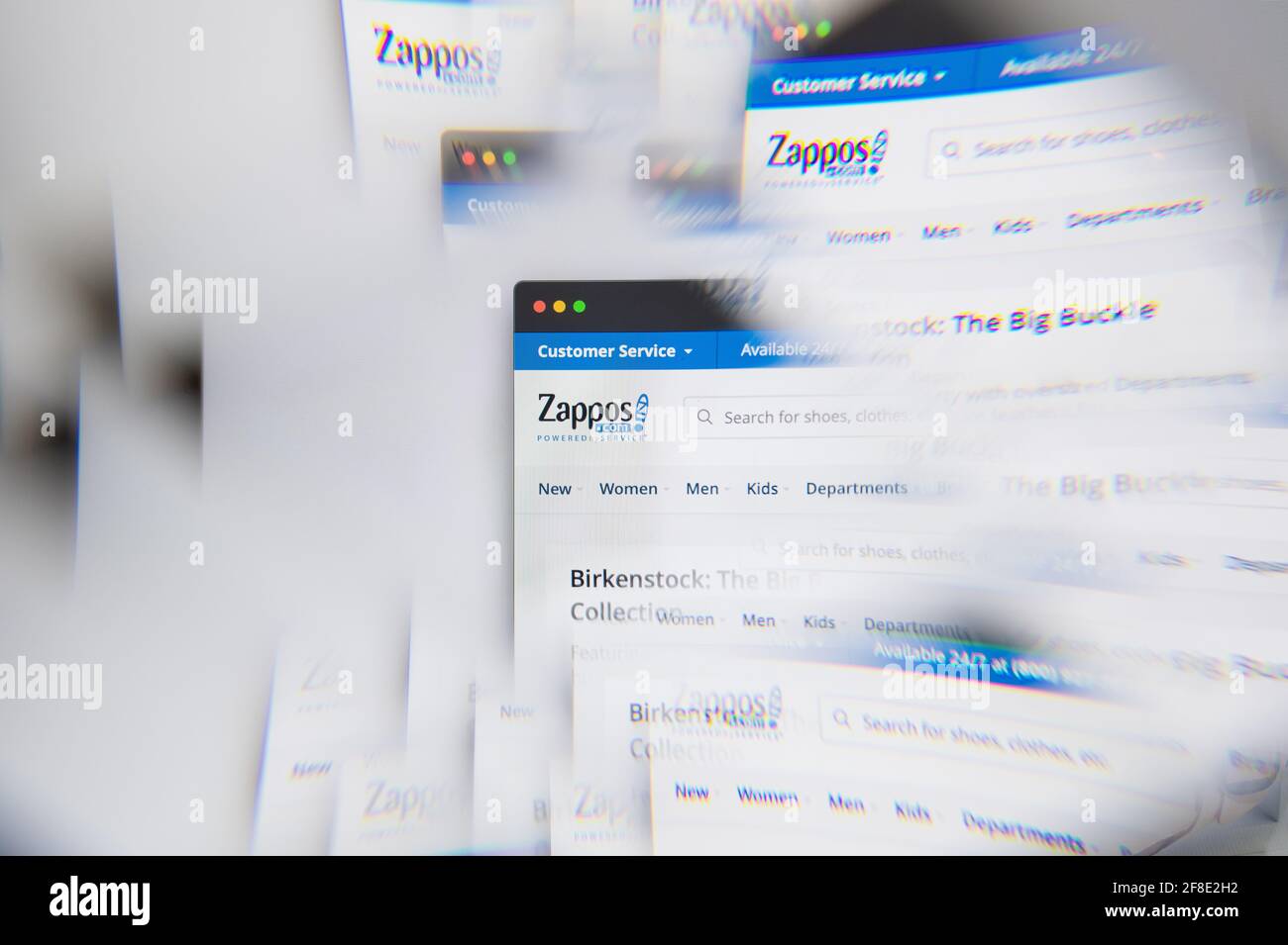 Zappos logo Banque de photographies et d’images à haute résolution - Alamy