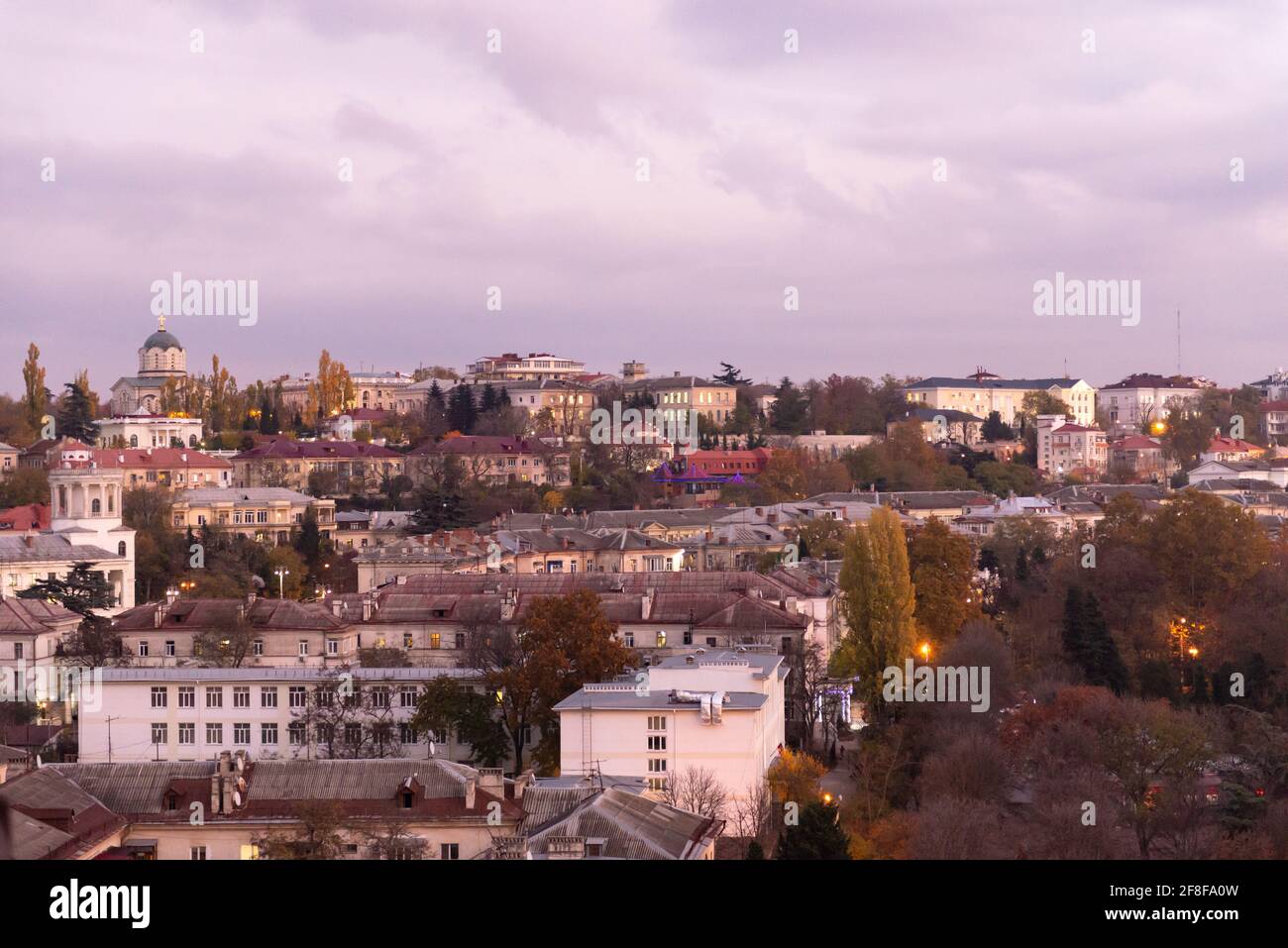 Sébastopol. Crimée. Automne 2020. Le centre historique de Sébastopol ...